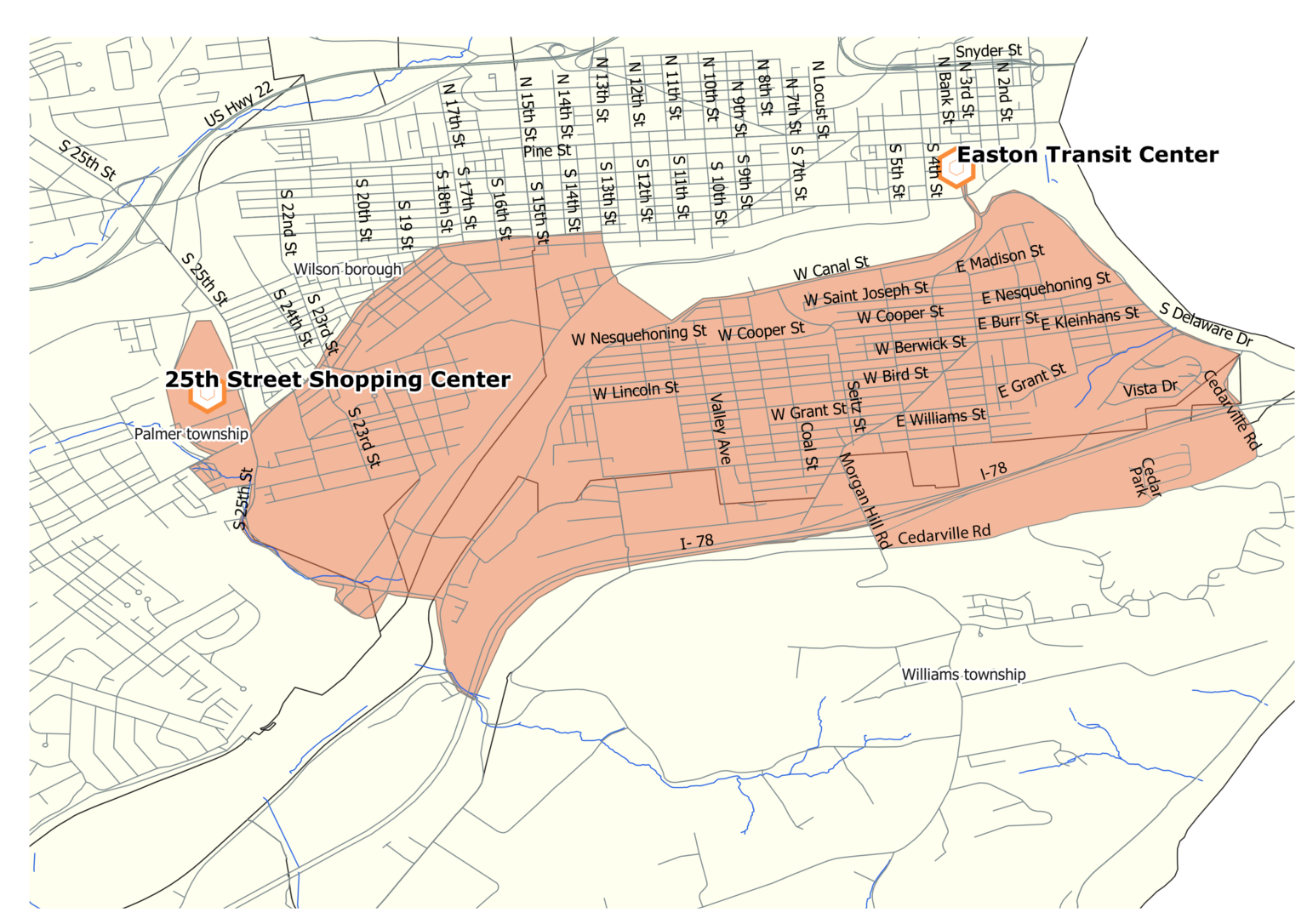 Route 507 – West/South Easton Flex – LANTA