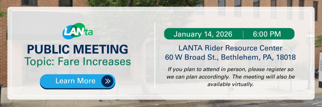 LANTA – Lehigh and Northampton Transportation Authority